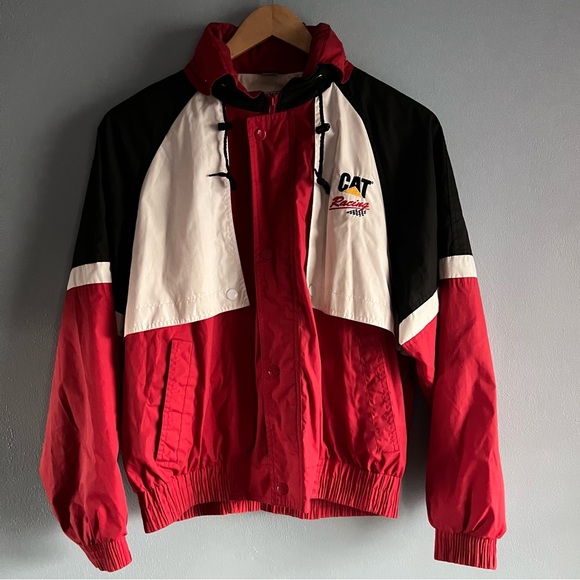 Turning Point | Jackets & Coats | Vintage Caterpillar Cat Racing ...